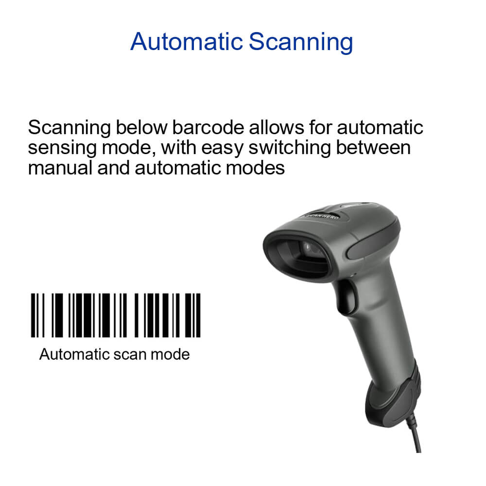 Scan Hero ST-2208 2D Image Wired Barcode Scanner – Barcode World